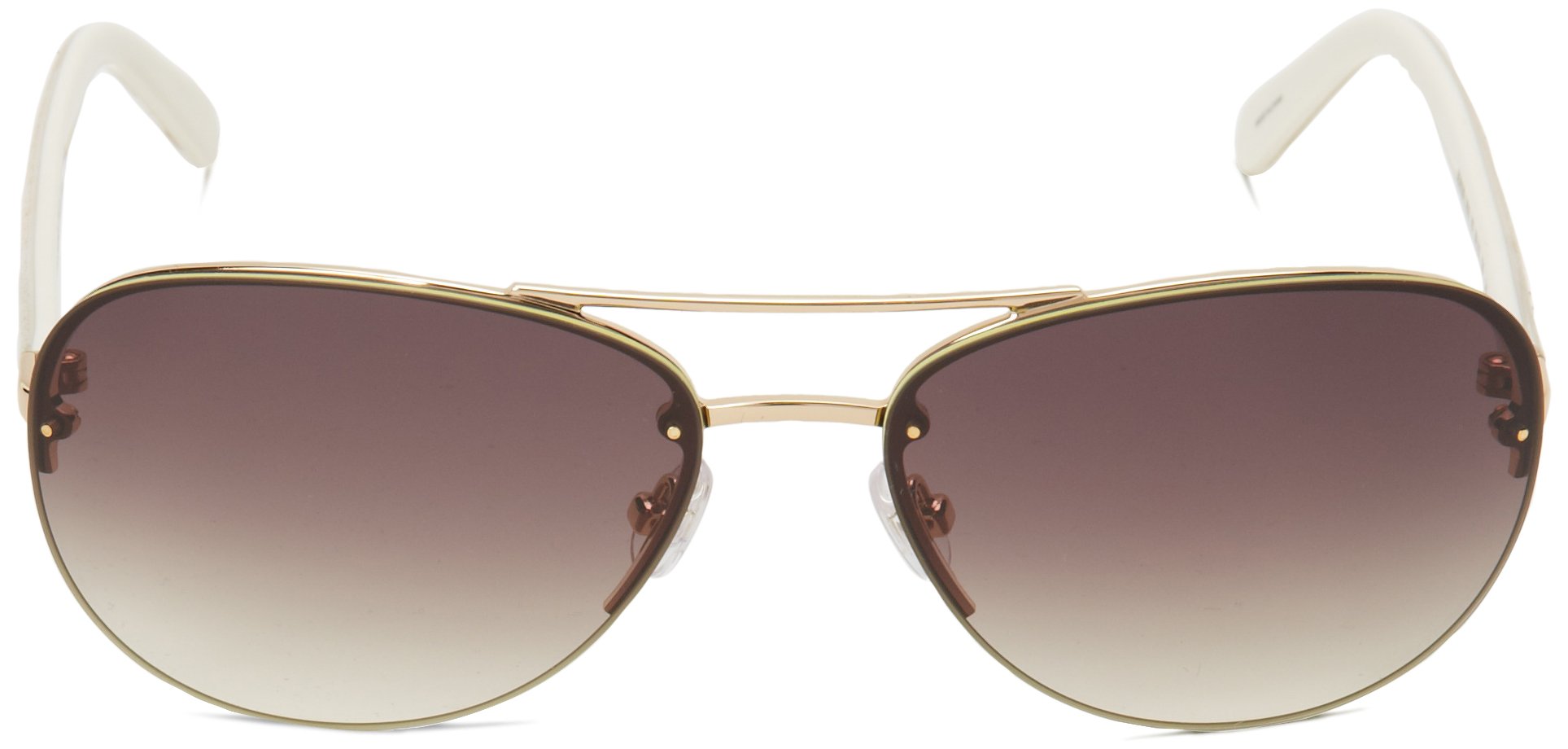 Kate Spade New York Women's Round Fashion Sunglasses, Rose Gold, One Size