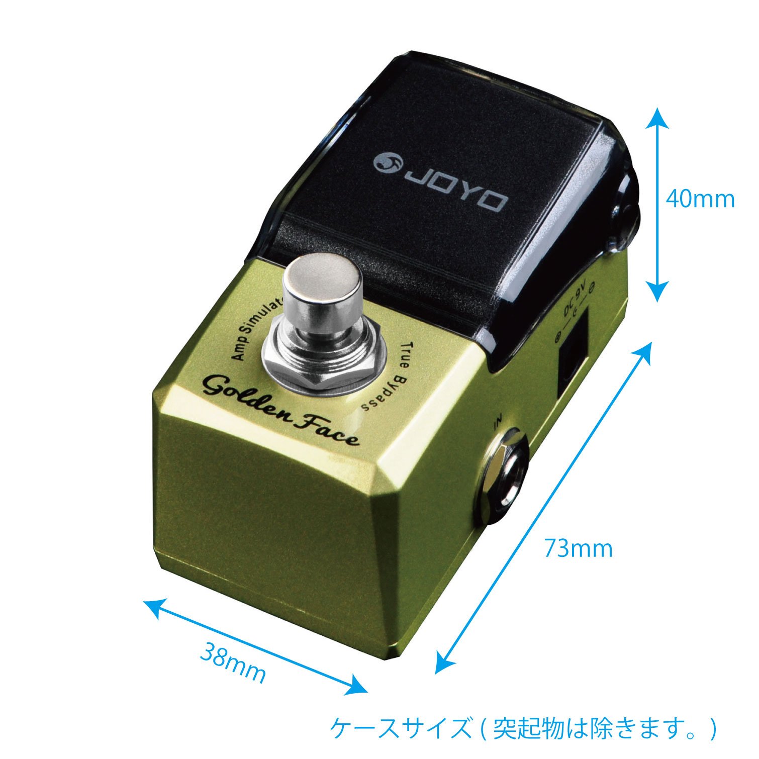 Joyo JF-308 Golden Face Electric Guitar Single Effect