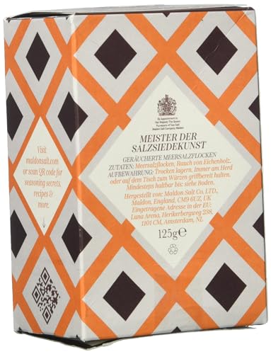 Maldon Smoked Sea Salt Flakes, 4.4 Ounce