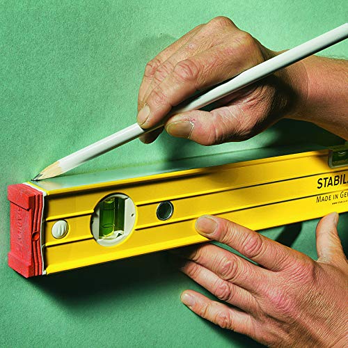 Stabila 78496 Type 196 Heavy Duty Complete 6 Level Kit - 78"/48"/32"/24"/16"/10β Die Cast Magnetic Torpedo Level Includes Nylon Carrying Case, Yellow