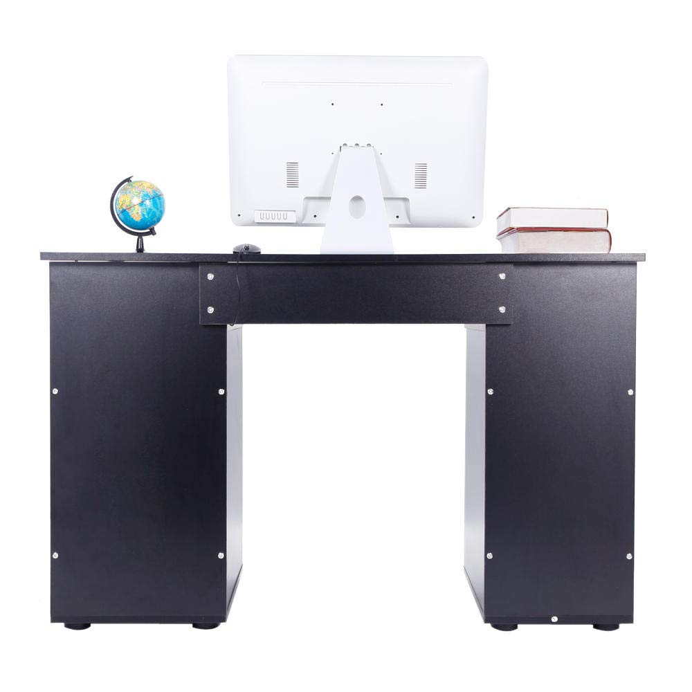 KTHUSS Computer Desk with Drawers,Home Office Desk, Computer Workstation, Study Writing Desk with Storage Drawer and Pull-Out Keyboard Tray