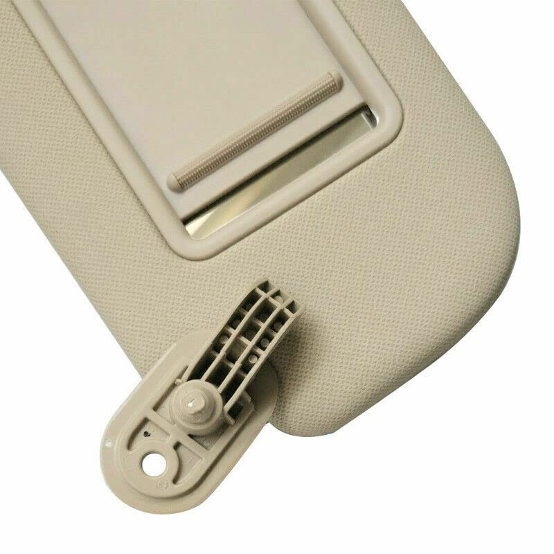 LH Sun Visor & Makeup Mirror Beige Color Left Driver Side for Hyundai Elantra MD 2011-2015 Replace 852103X000