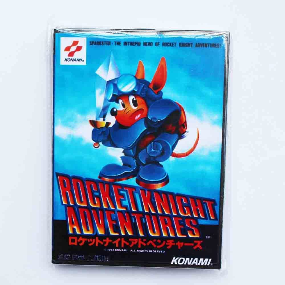Rocket Knight Adventures Game Cartridge 16 Bit MD Game Card With Retail Box For Sega Mega Drive For Genesis (Black)