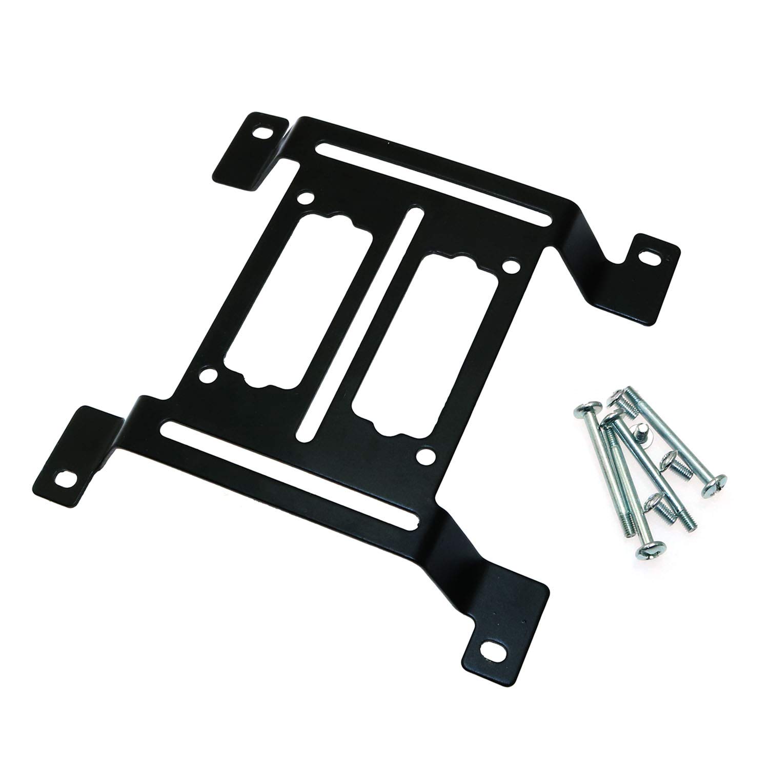 Maxmoral 12cm Water Cooling Pump Radiator Support Holder Water Drainage Tank Reservoir Bracket Fan Holder Mount Stand