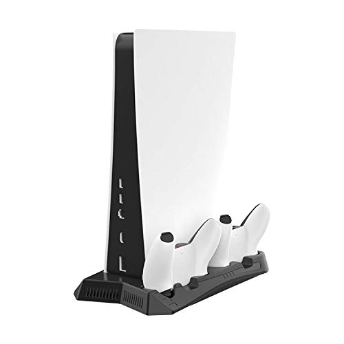 LENBOKEN Cooling Station Charging Dock for Playstation5 Digital Edition P5 UHD Edition