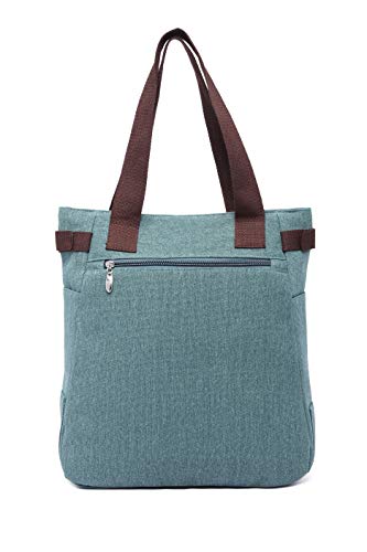 KAUKKO Women Canvas Handbag Shoulder Bag Cat Big Tote Bag
