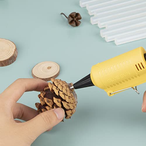 REIDEA Hot Glue Gun Sticks for Full Size Glue Gun, 5.9" Long x .43" Diameter, 10 Count
