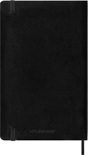 Moleskine Classic 12 Month 2023 Daily Planner, Soft Cover, Large (5" x 8.25"), Black
