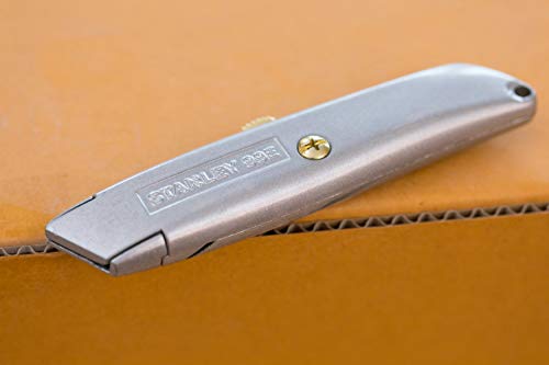 Stanley 1-10-099 Knife "99E" with retractable blade, Silver