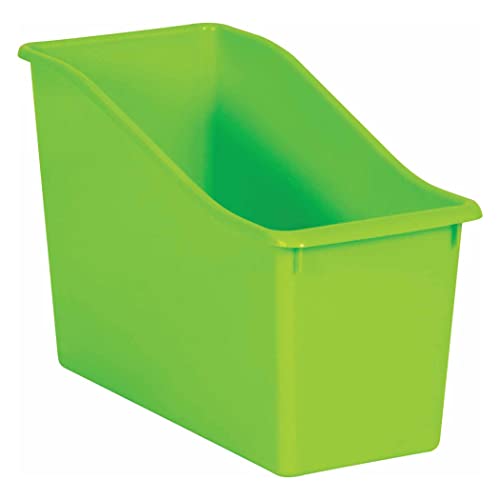 Teacher Created ResourcesÂŽ Lime Plastic Book Bin