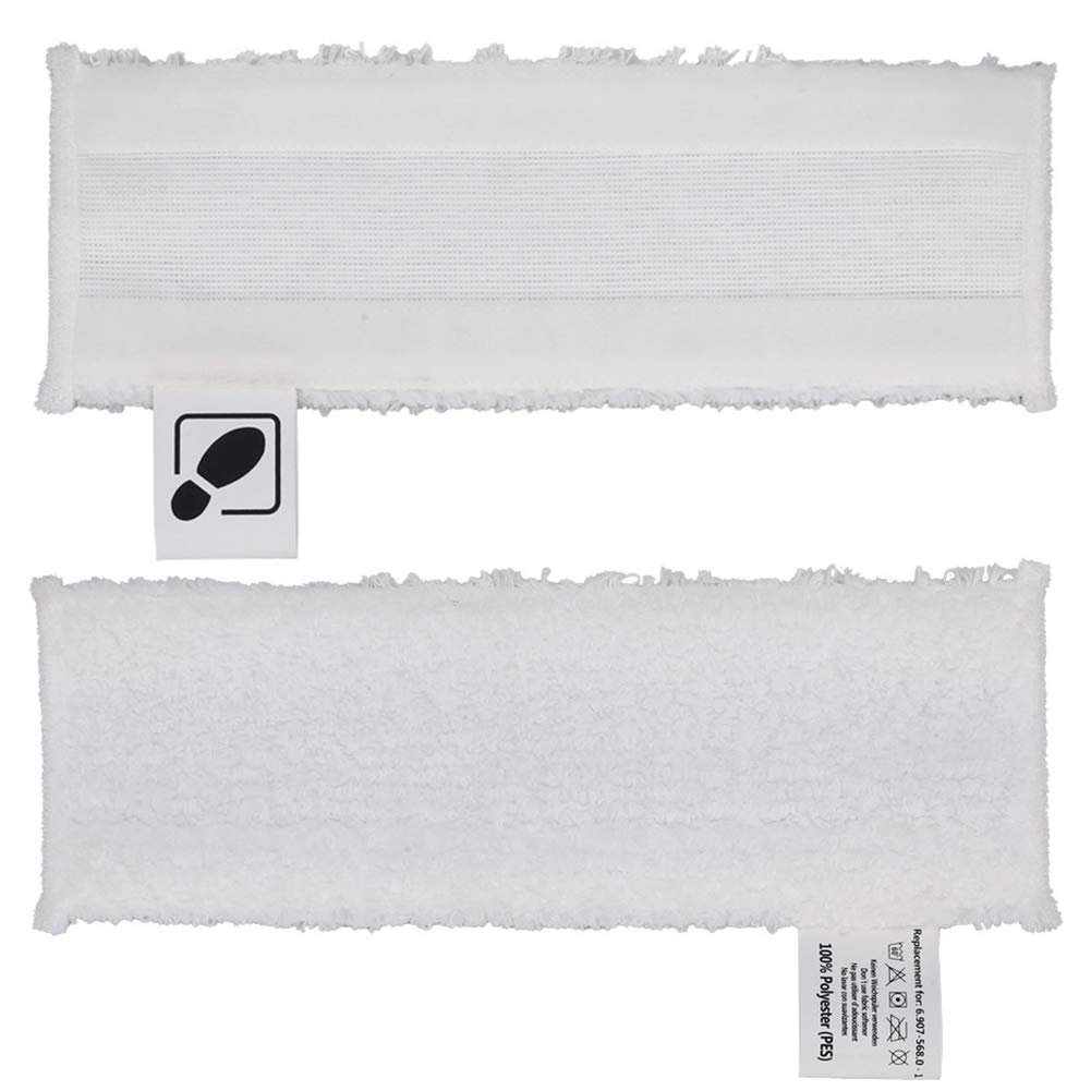 LVOERTUIG Microfibre Cloth Cover Pads Fit for Kaercher EasyFix SC2, SC3, SC4, SC5 Steam Cleaner (Pack of 6)