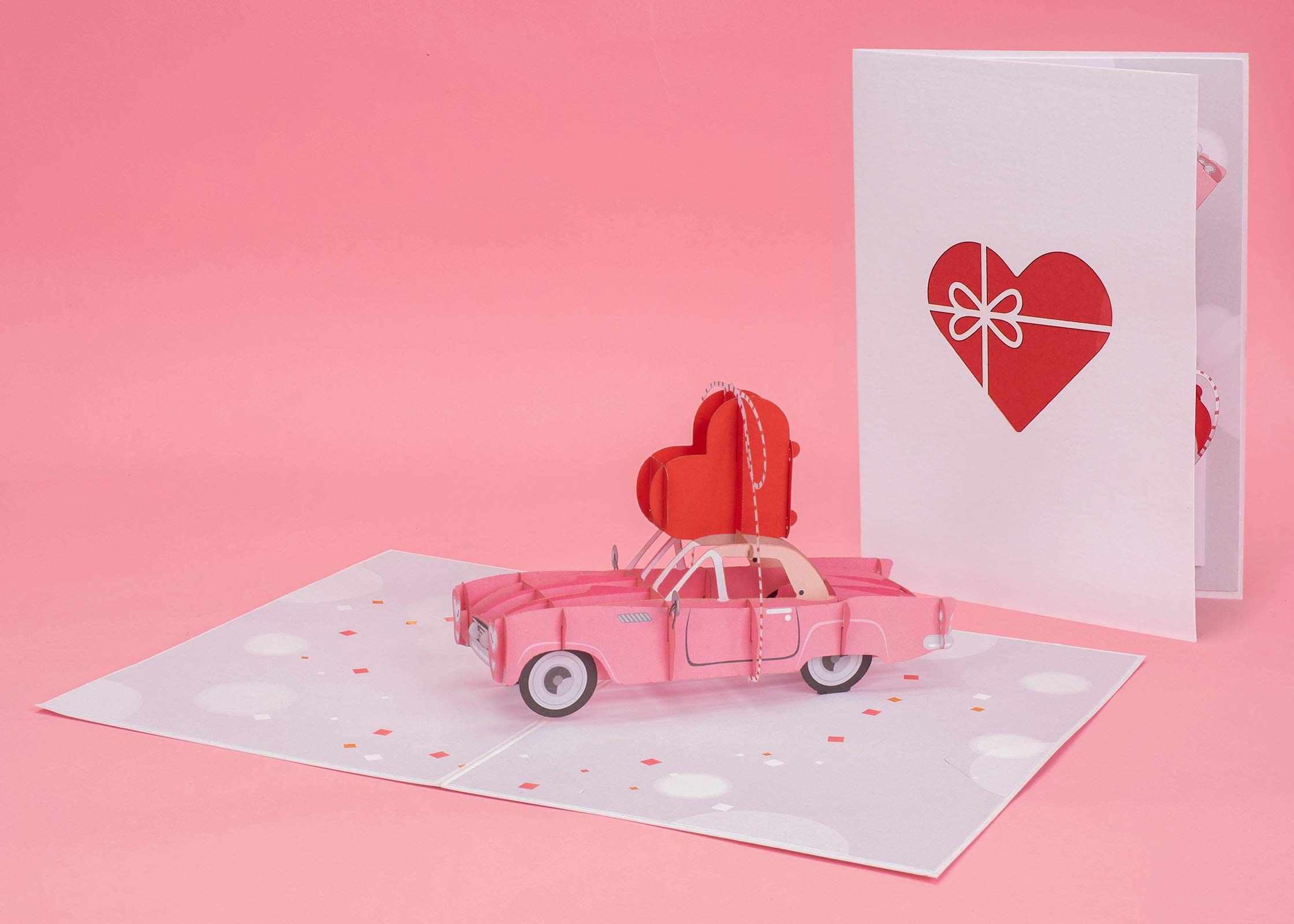 Paper Love Pop Up Valentines Card, 3D Love Typewriter - 5" x 7" Cover - Includes Envelope and Note Card