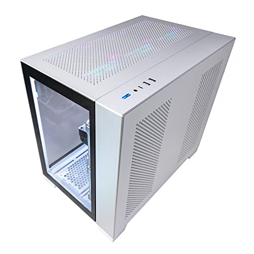 Velztorm Mini Lux Gaming Desktop PC (AMD Ryzen 9 5950X 16-Core, Radeon RX 7900 XT, 64GB RAM, 2TB PCIe SSD + 2TB HDD (3.5), WiFi, USB 3.2, HDMI, Display Port, Win 10 Pro)