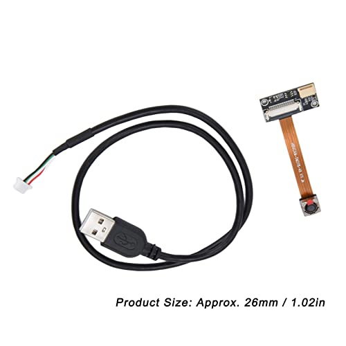 Tefola Autofocus Camera Module, USB Camera Module, HD 5MP Mini USB2.0 Webcam Board for Android HBVCAM‑5M2118AF110‑48 V11