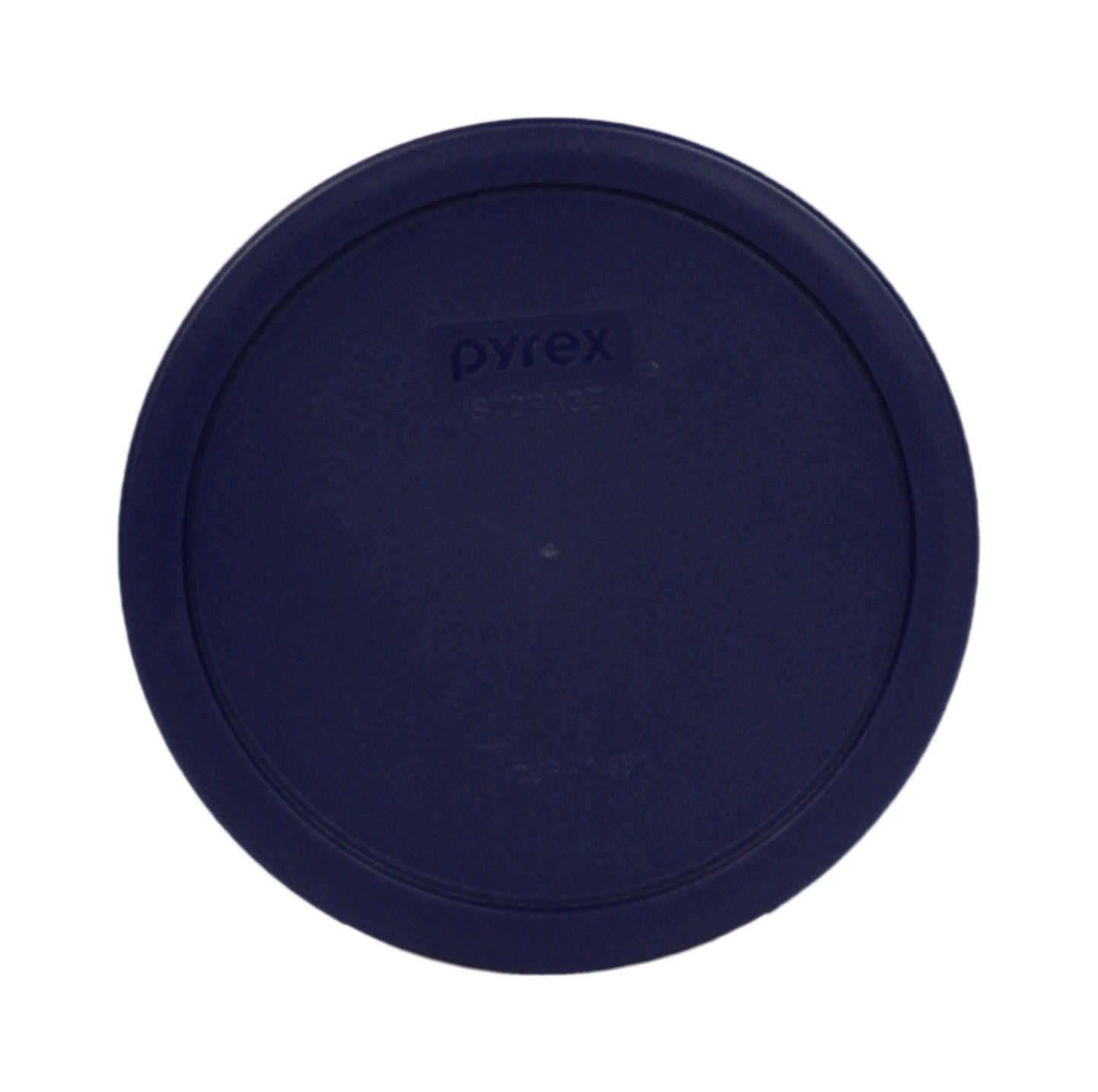 Pyrex Blue Round Storage Lid Cover fits 6 & 7 cup Round Dishes 4 Pack # 7402-PC