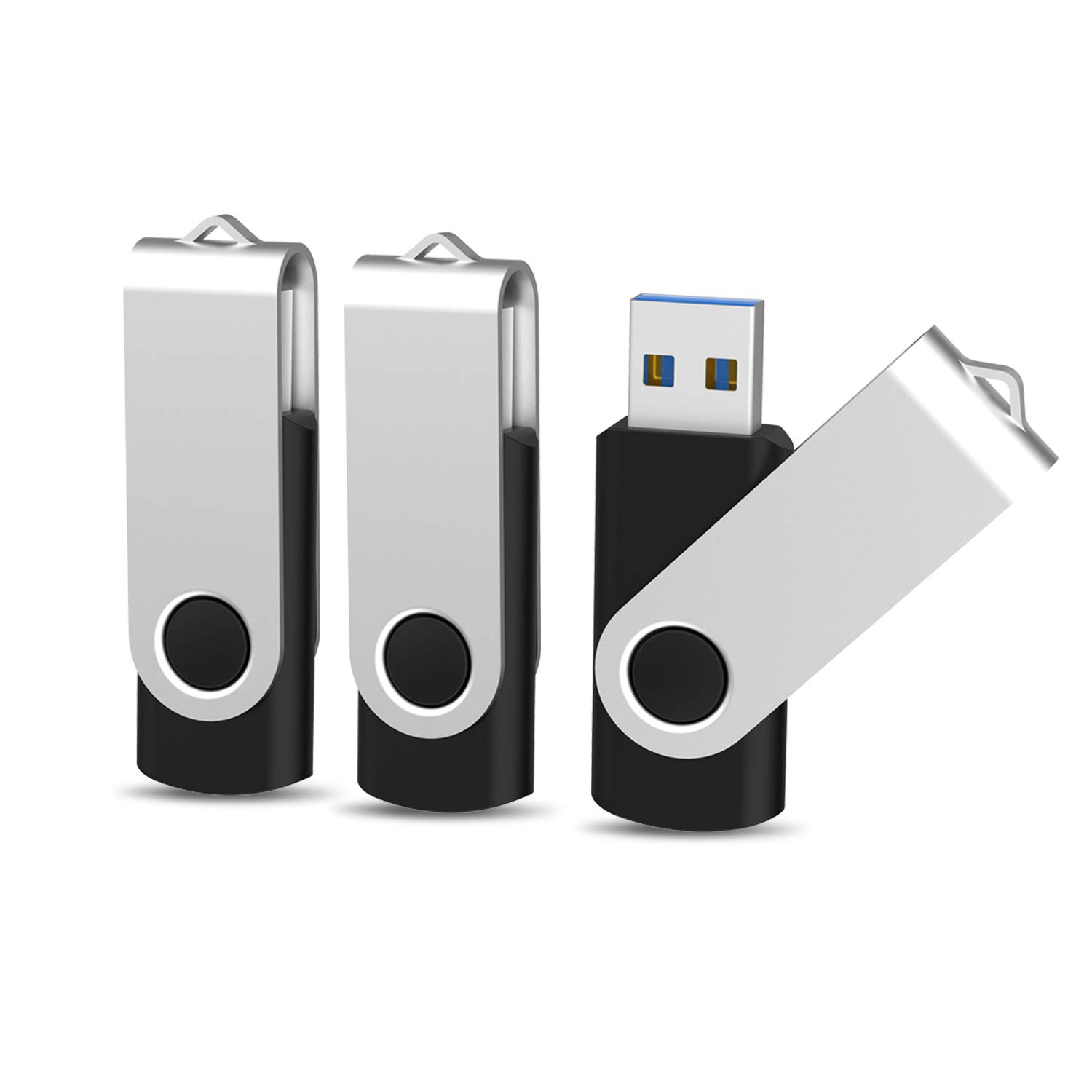 Kootion 3 X 32GB USB 3.0 Flash Drive 32 GB Thumb Dirve Swivel Jump Drive