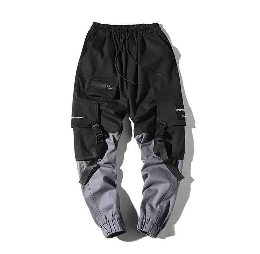 MFCT Streetwear Techwear Pants for Men (US, Alpha, XX-Large, Regular, Regular) Black