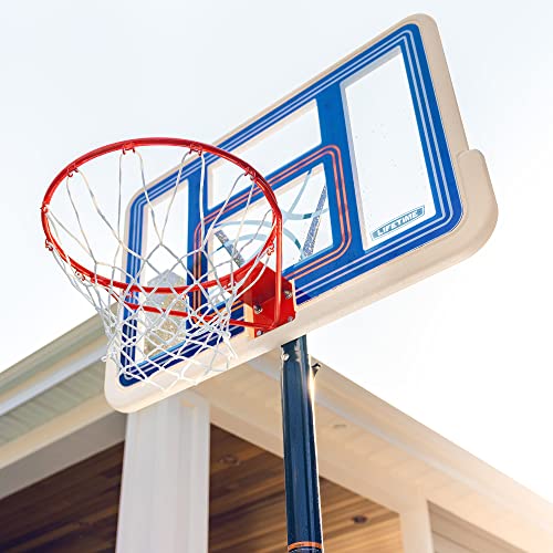 Lifetime 1306 Pool Side Height Adjustable Portable Basketball System, 44 Inch Backboard