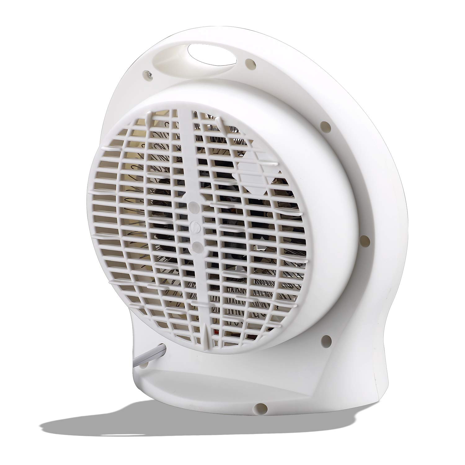 Portable Fan Heater, Homeleader Small Space Heater with Thermostat, Tabletop/Floor Ceramic Heater for Office