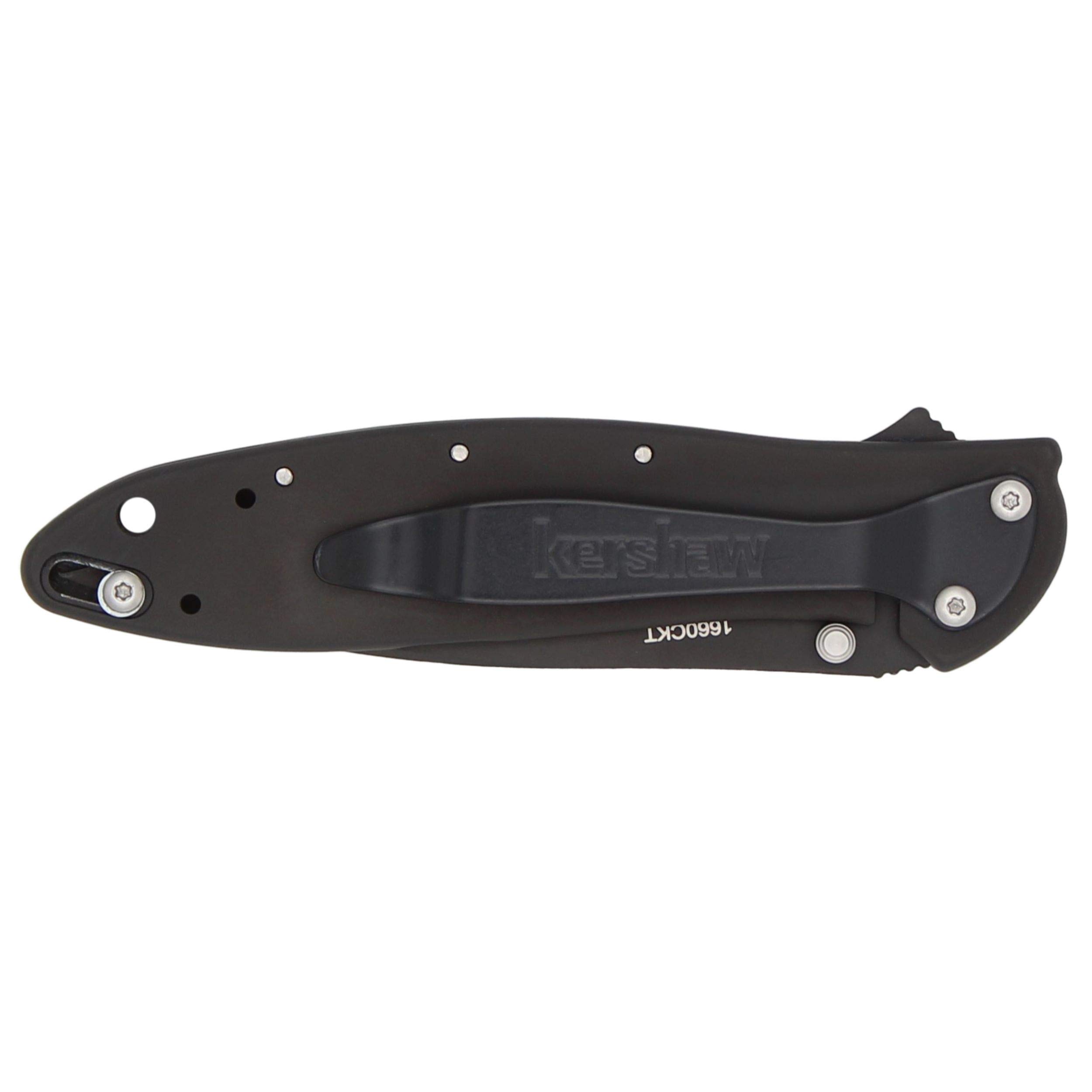 Kershaw Leek 1660CKT Personalized Engraved Pocket Knife, Made in USA, SpeedSafe Opening
