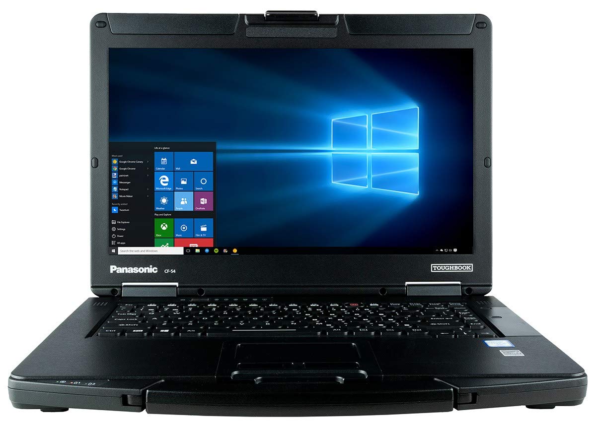Panasonic Toughbook 54 14-inch Laptop - Intel Core i5-6300U 2.40GHz - 8GB - 256GB SSD - Wi-fi - Bluetooth - Backlit Keyboard - DVD - Windows 10 Pro (Renewed)