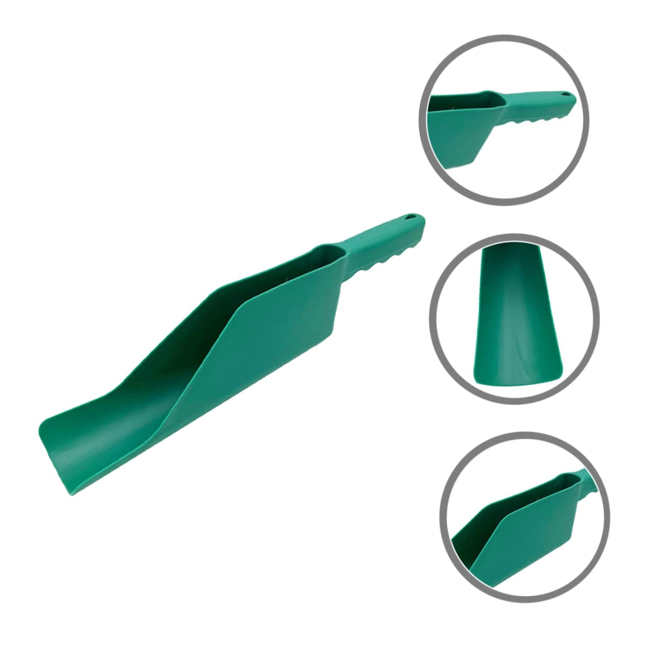 LIGHTAOTAO leaf cleaning spoon Downspout Gutter Scoop roof gutters cleaning shovel gutter scoop from ground garden gutter scoop cleaning tool home tools scoop for gutter plastic High capacity