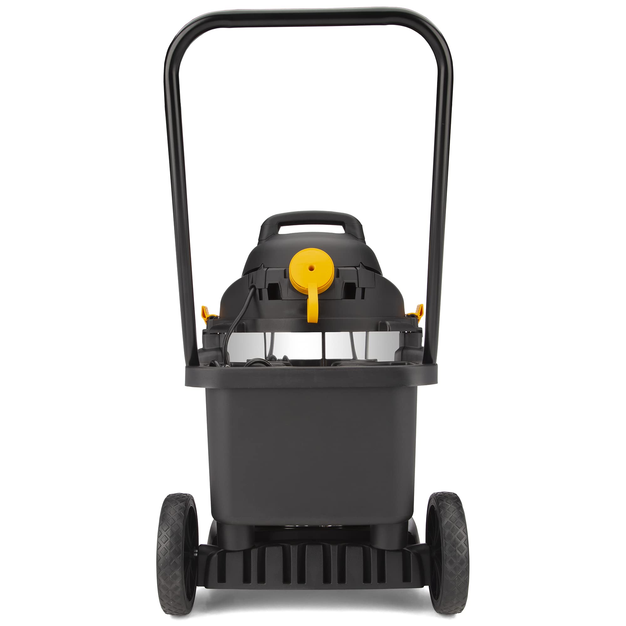 Shop-Vac 9627706 Contractor Series Wet Dry Vacuum, Stainless Steel Tank, 10 Gallon, 1-1/2 Inch x 12 Foot Lock-On Hose, 105 CFM, (1-Pack)