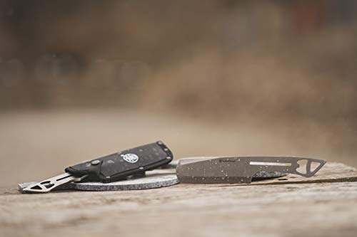 Smith & Wesson 10in Throwing Cleavers with Full Tang Stainless Steel Design, Bottle Opener and Nylon Sheath for Recreation and Competition