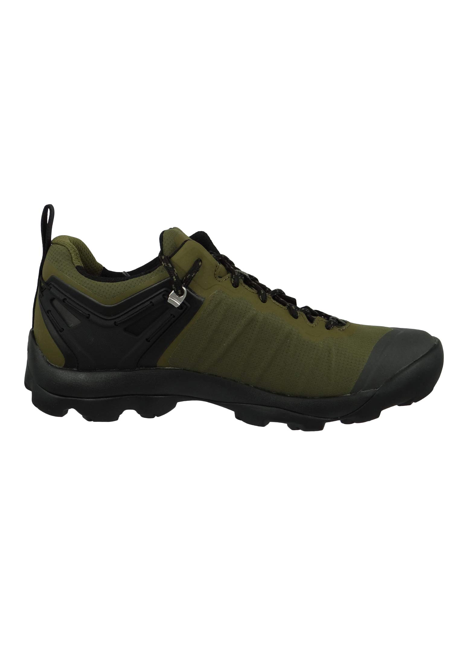 KEEN Men's Venture WP Hiking Boot, Black Yellow, 9