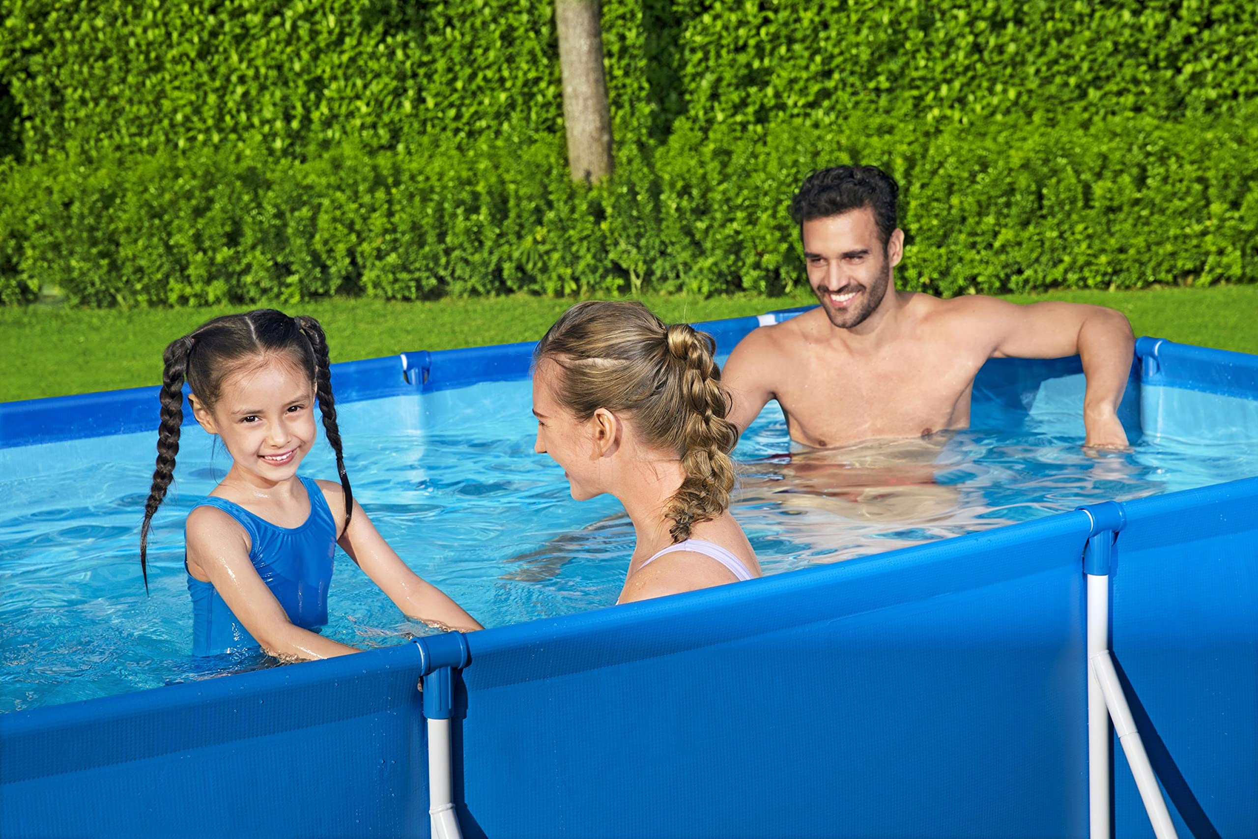 Steel Pro Deluxe Splash Frame Pool