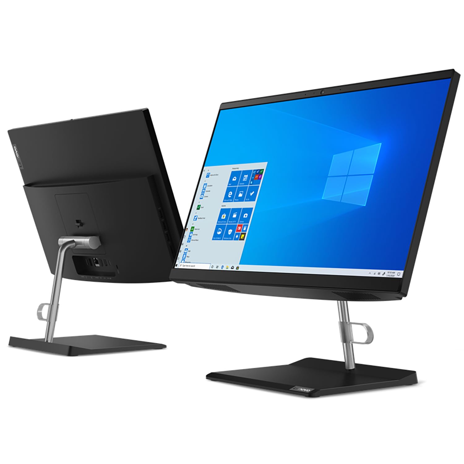 Lenovo V50a 24 AIO 23.8" FHD Business All-in-One Desktop Computer, Intel Core i3-10100T (Beat i5-8300H), 32GB DDR4 RAM, 1TB PCIe SSD, DVDRW, WiFi, Bluetooth 5.0, Keyboard and Mouse, Windows 11 Pro