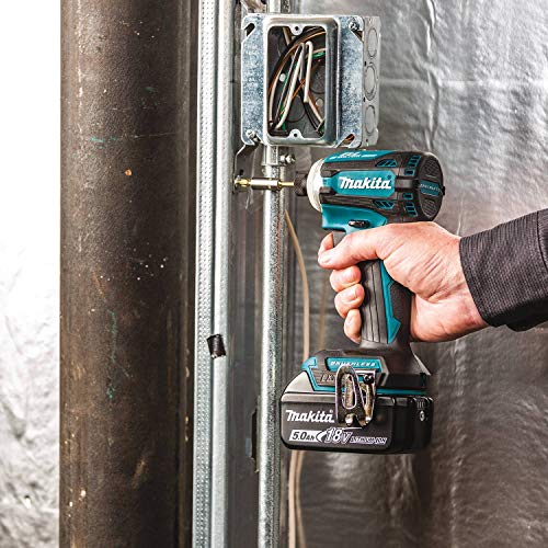 Makita XT507PT 18V LXT® Lithium-Ion Brushless Cordless 5-Pc. Combo Kit (5.0Ah)
