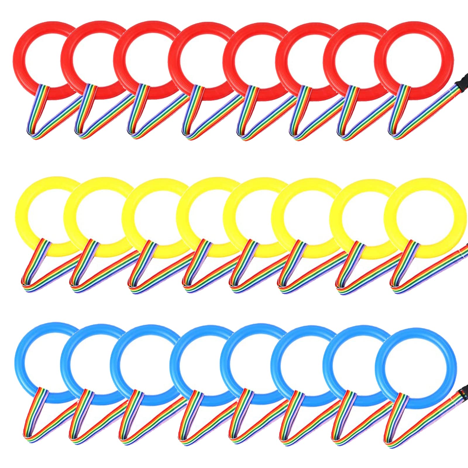 Walking Rope for Preschool,Kids Walking Rope,Kindergarten Walking Rope, 6/12/24/36Pcs Preschool Walking Rope with Handles (24PCS)