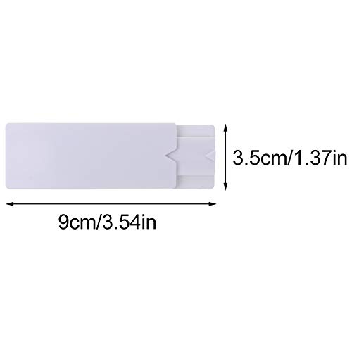 TOYANDONA 6pcs Self Adhesive Power Strip Holder Surge Protector Fixator Cable Management System Wall Mount for WiFi Router Tissue Box Remote Control