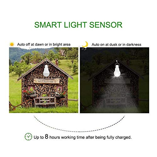 LightMe Portable 130LM Solar Powered Led Bulb Light Outdoor Solar Energy Lamp Lighting for Hiking Fishing Camping Tent