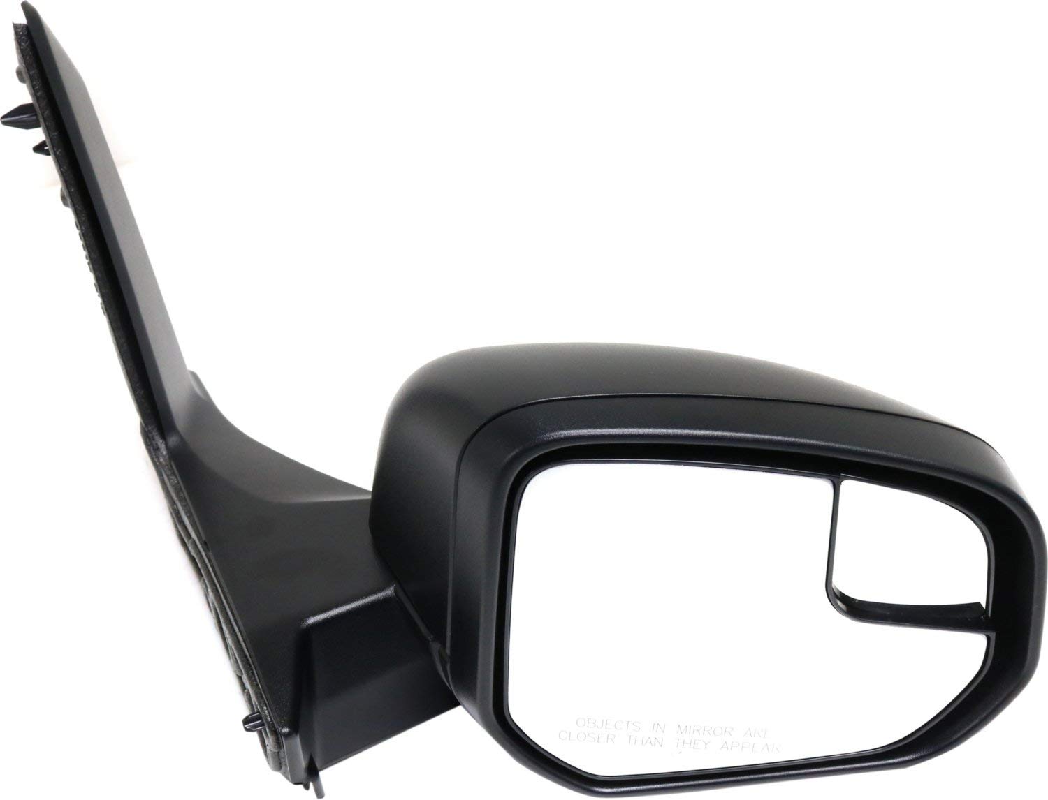 Kool Vue Passenger Side Non-Electric Mirror for Ford Transit Connect 2014-2022 With Spotter Glass Textured