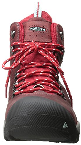 KEEN Women's Revel III Winter Boot, Racing Red/Eggshell, 11 M US