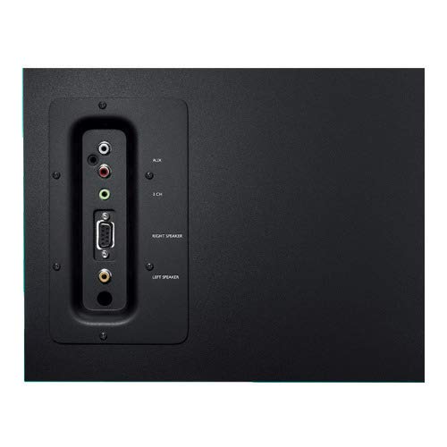 Logitech Z623 400 Watt Home Speaker System Bundle with Closed-Back Studio Monitor Headphones and Audio Cable (3 Items)