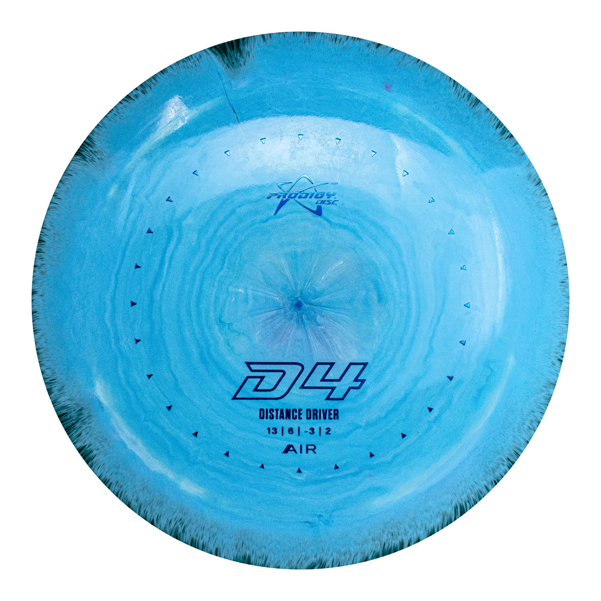 Prodigy Disc AIR Spectrum D4 | Understable Disc Golf Driver | Great for Maximum Distance Drives | Designed for All Players | 150-159g | New Swirly Lightweight Plastic | Colors May Vary