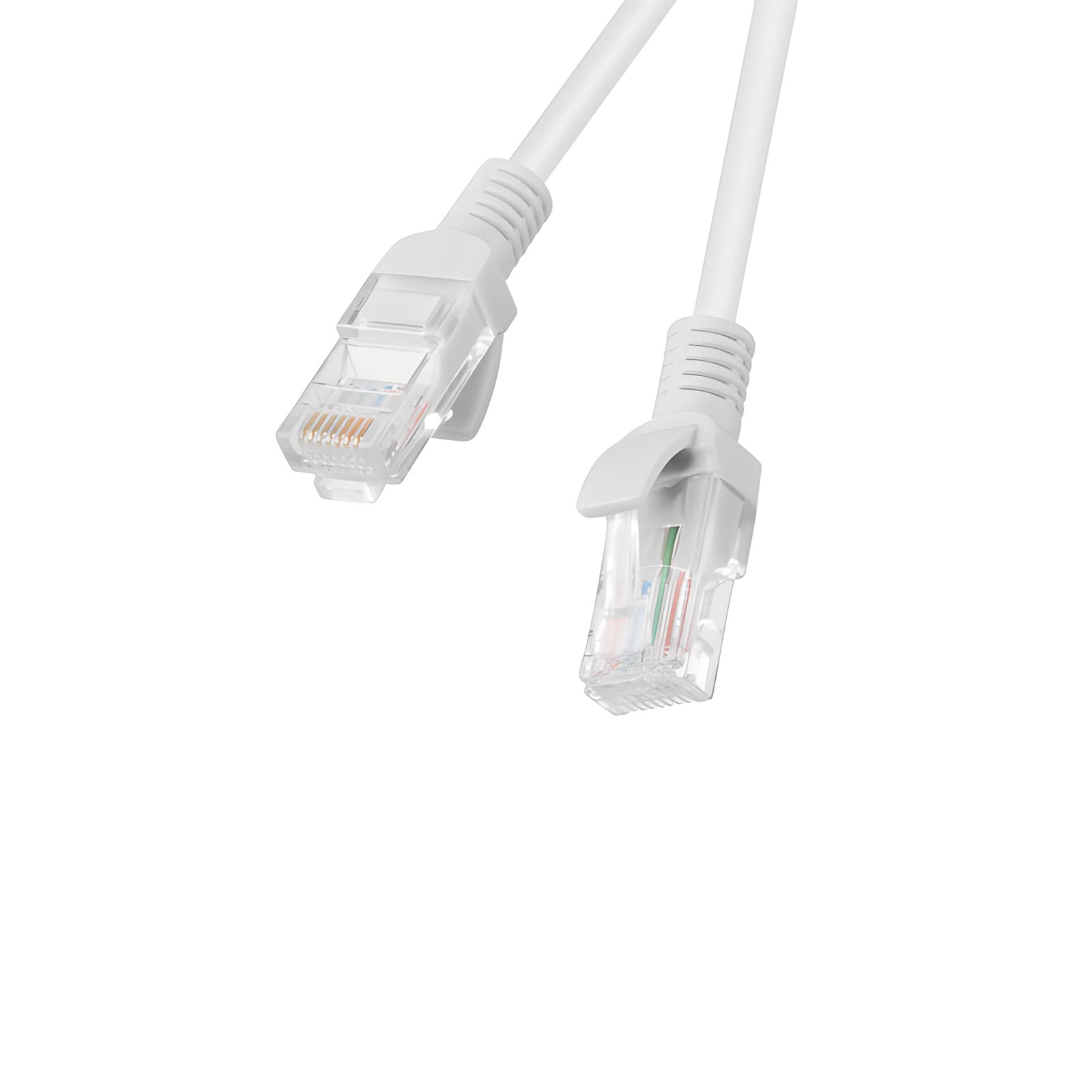 ThePoEstore 100 ft Cat 5 Ethernet Cable，Cat5e Internet Network LAN Cables，350MHz RJ45 Gigabit White Snagless Patch Cord，for PC, Server, Router, Modem, TV, PS5 Ethernet Device