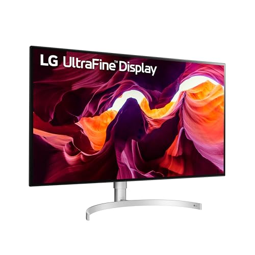 LG 32UL950-W 32" Class Ultrafine 4K UHD LED Monitor with Thunderbolt 3 Connectivity Silver (31.5" Display)