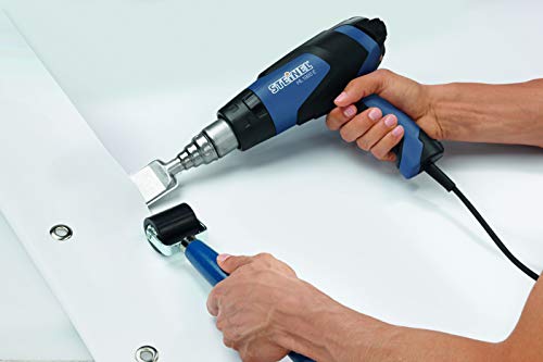 Steinel Hot Air Accessory Set in Case, 12-Piece, Pluggable Nozzles, Paint Scraper, for Renovating and Repairing