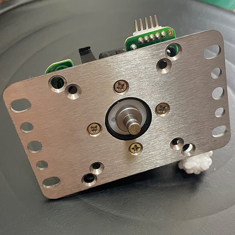 SZJLMKJ Arcade Joystick Flat Plate Converter Sanwa Mounting Plate Seimitsu Mounting Plate for Crown Fujin Alpha KAZE IL HAPP Joystick