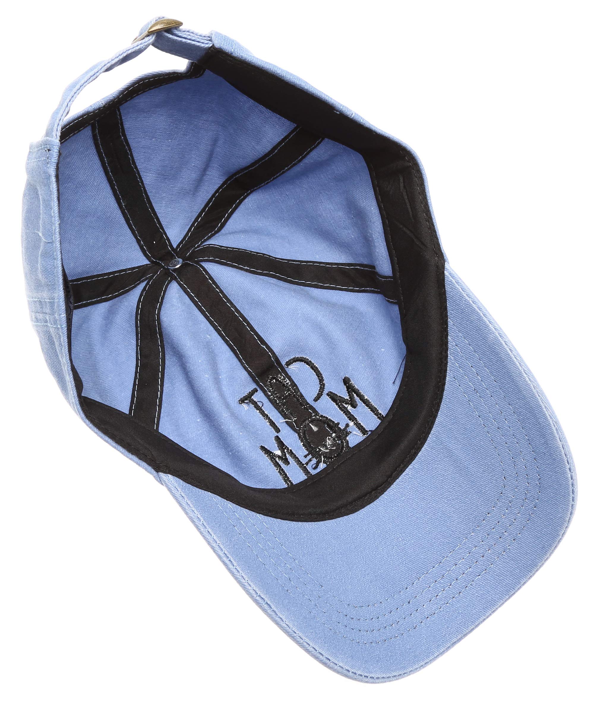 MIRMARU Baseball Dad Hat Vintage Washed Cotton Low Profile Embroidered Adjustable Baseball Caps (US, Alpha, One Size, Mama - Dusty Pink)