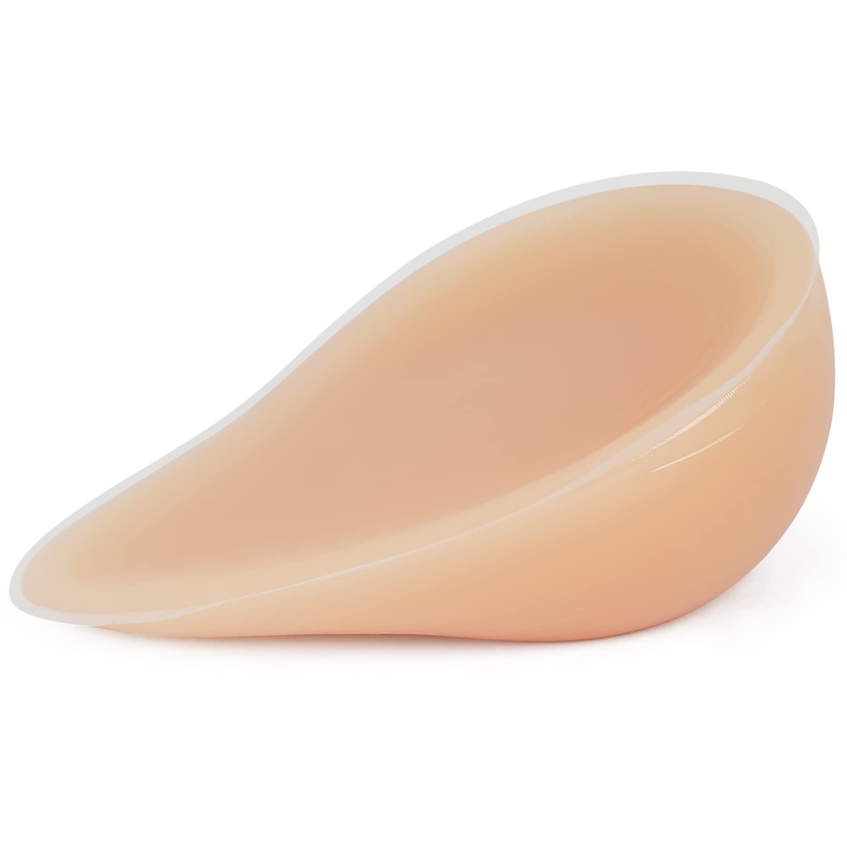 IVITA One Piece D Cup irregular Side Silicone Breast Forms Fake Boobs Mastectomy Prosthesis Chest Bra Pad Enhancers