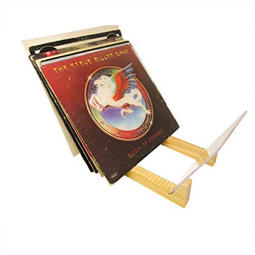 Trademark Innovations Vinyl Record Album Storage Holder Stand