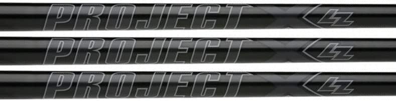 Project X LZ Blackout Black Onyx Wedge Shafts - Set of 3 - Choose Flex (6.0 (Stiff) Flex)