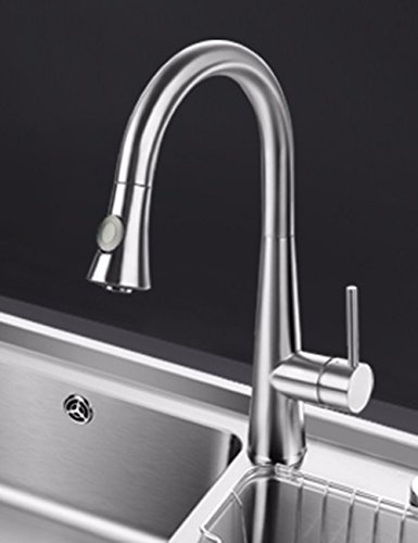 SJQKA-Faucet The kitchen draws the faucet, the water trough faucet, the hot and cold faucet, pulls the faucet