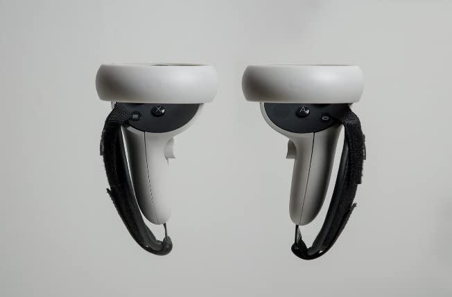 PROTUBEVR ProStraps to Secure Controllers for Longer Playing Time and Fit All Hands Velcro for Greater Comfort for HP Reverb G2 heaset