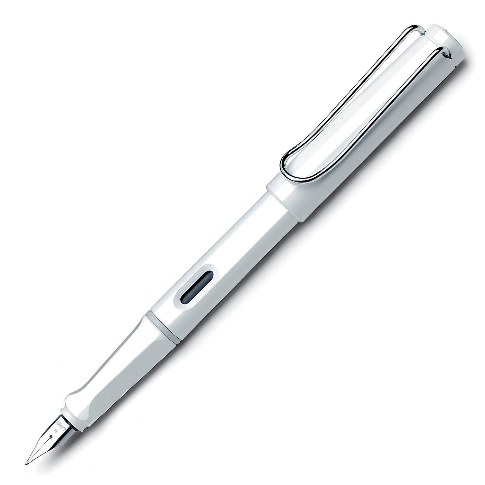 Lamy Safari Fountain Pen White- Calligraphy Italic 1.1Mm Nib